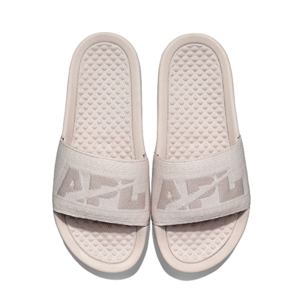 APL: Athletic Propulsion Labs Men's Big Logo Techloom Slide, Clay/Tundra, 10