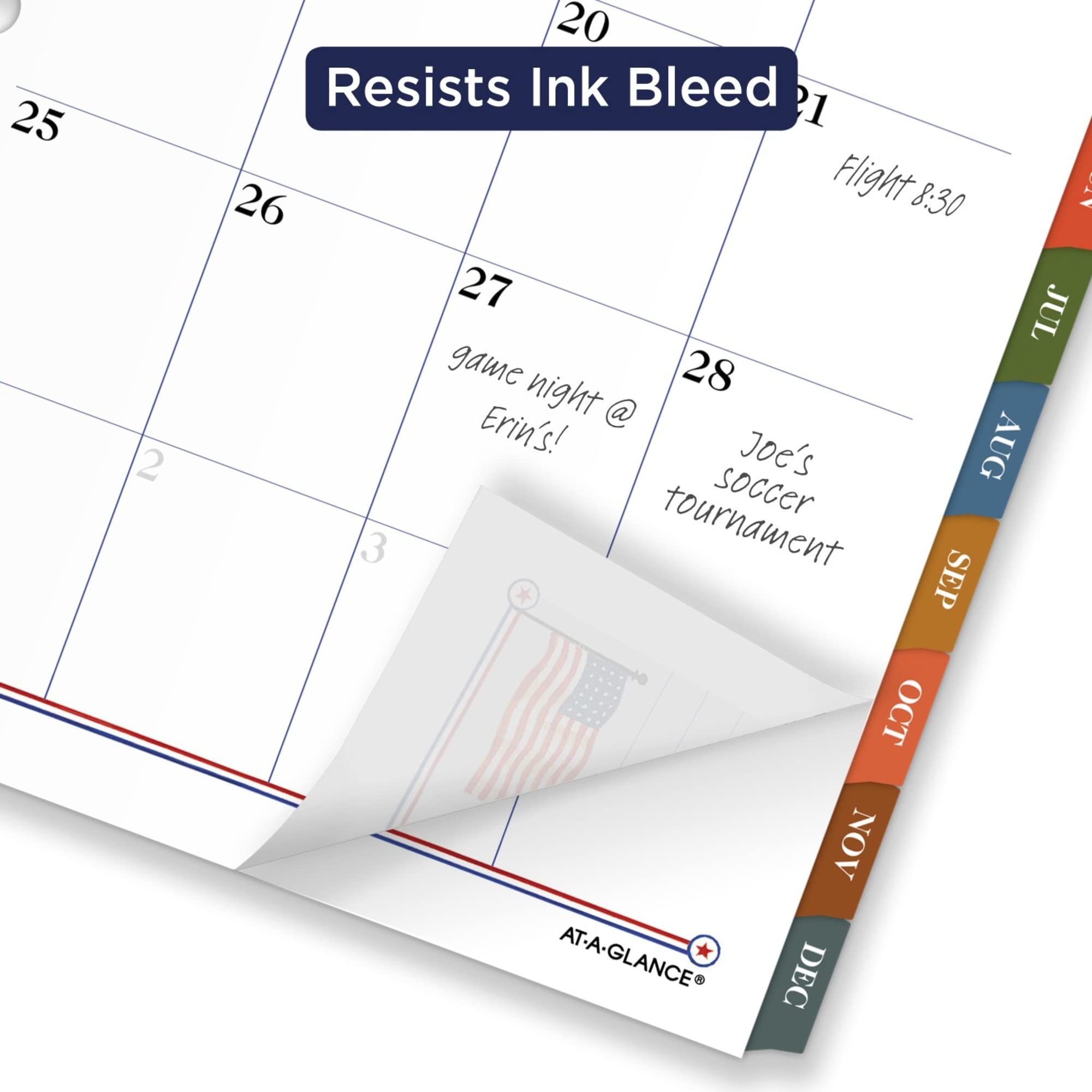 AT-A-GLANCE Charles Wysocki 2023 RY Daily Monthly Planner Refill, Loose-Leaf, Desk Size, 5 1/2" x 8 1/2"