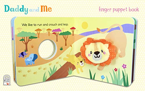 Daddy And Me Children's Finger Puppet Board Book, Suitable for all ages