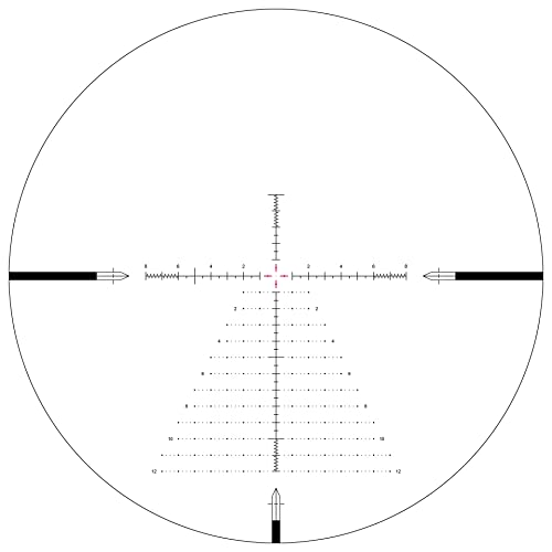 Arken Optics SH4 GEN2 6-24X50 Rifle Scope FFP MIL VPR Illuminated Reticle with Zero Stop - 34mm Tube