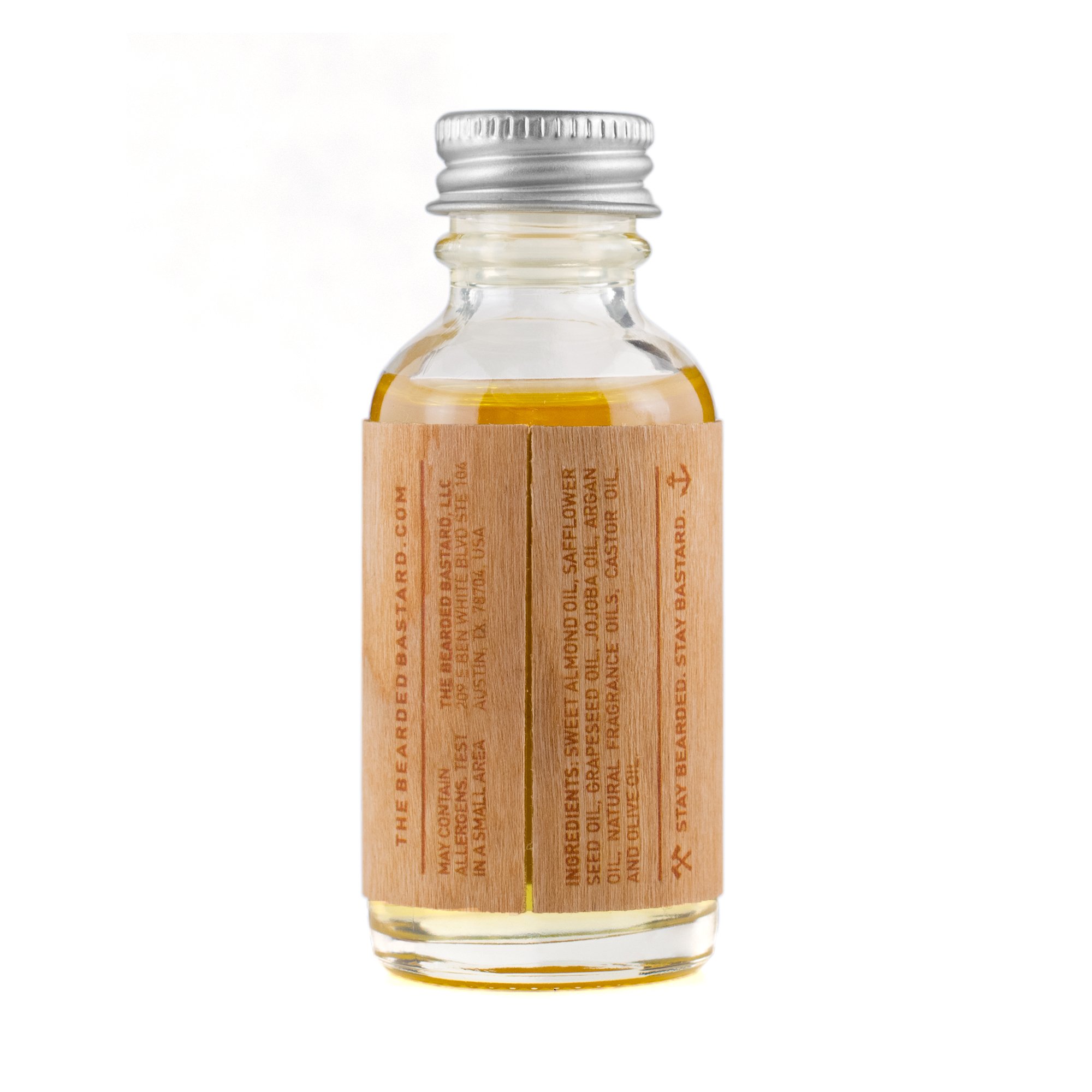 TBB Woodsman Natural Beard Oil for Men | Beard Conditioner for Soft Facial Hair & Moisturized Skin | Jojoba & Argan Essential Oils, Cedar Scent (1 Oz.)