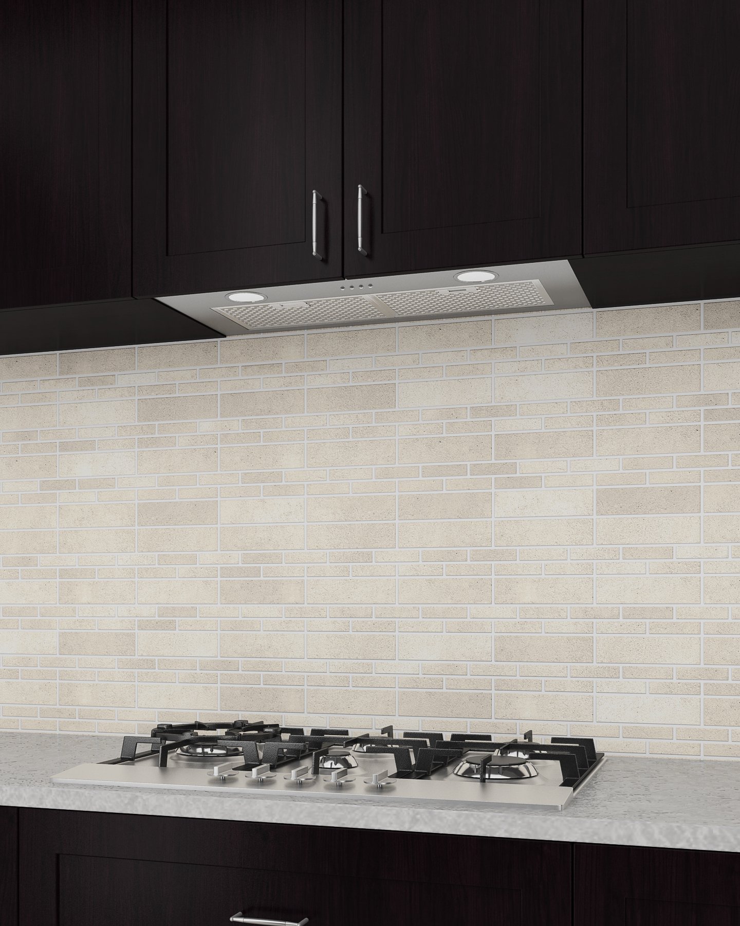 Ancona AN-1362 Inserta Plus 28” 420 CFM Ducted Built-in Range Hood in Stainless Steel