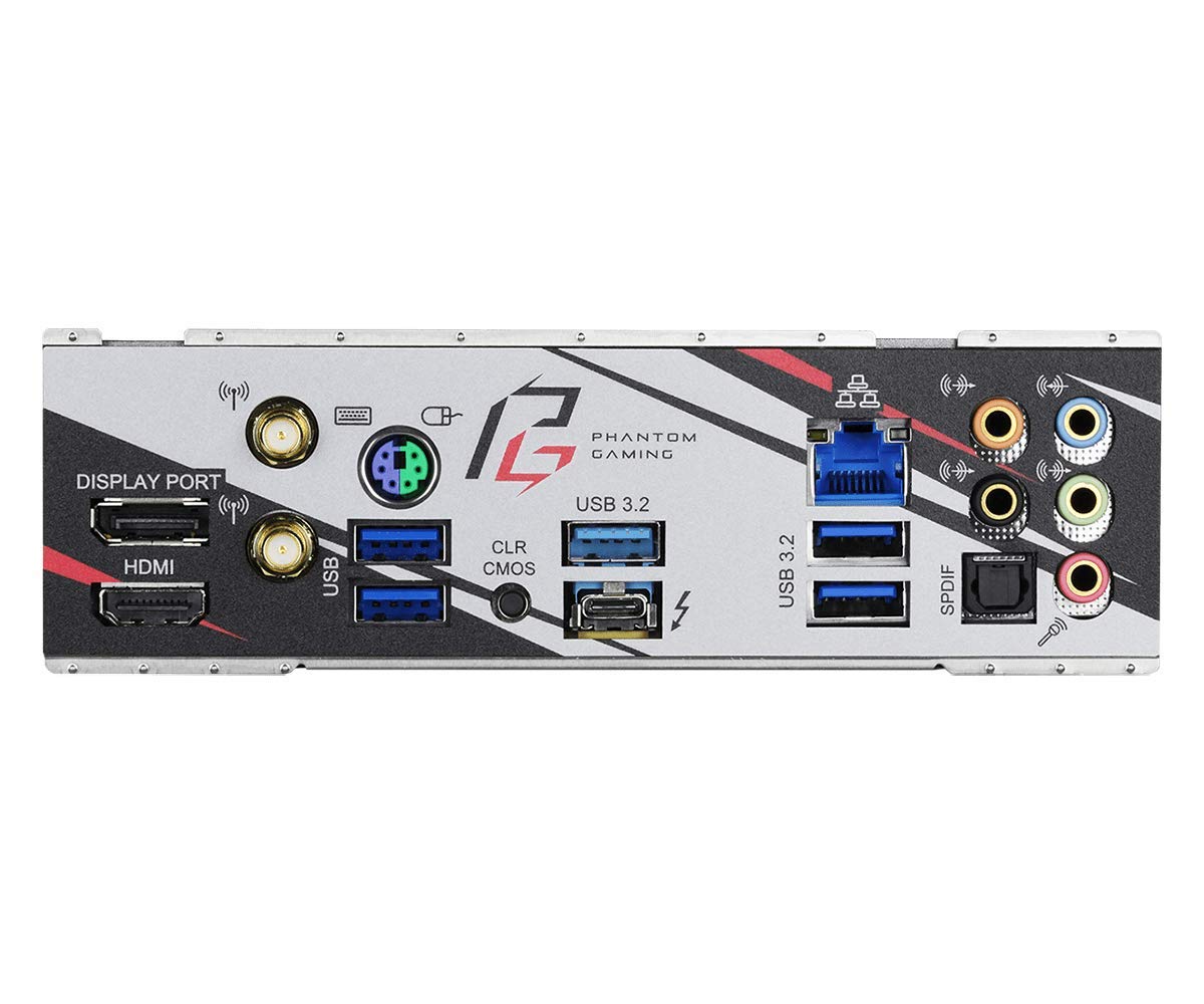 Asrock Z490 Phantom Gaming ITX/TB3 Supports 10 th Gen and Future Generation Intel Core Motherboard Processors (Socket 1200), Model Number: Z490 Phantom Gaming-ITX/TB3