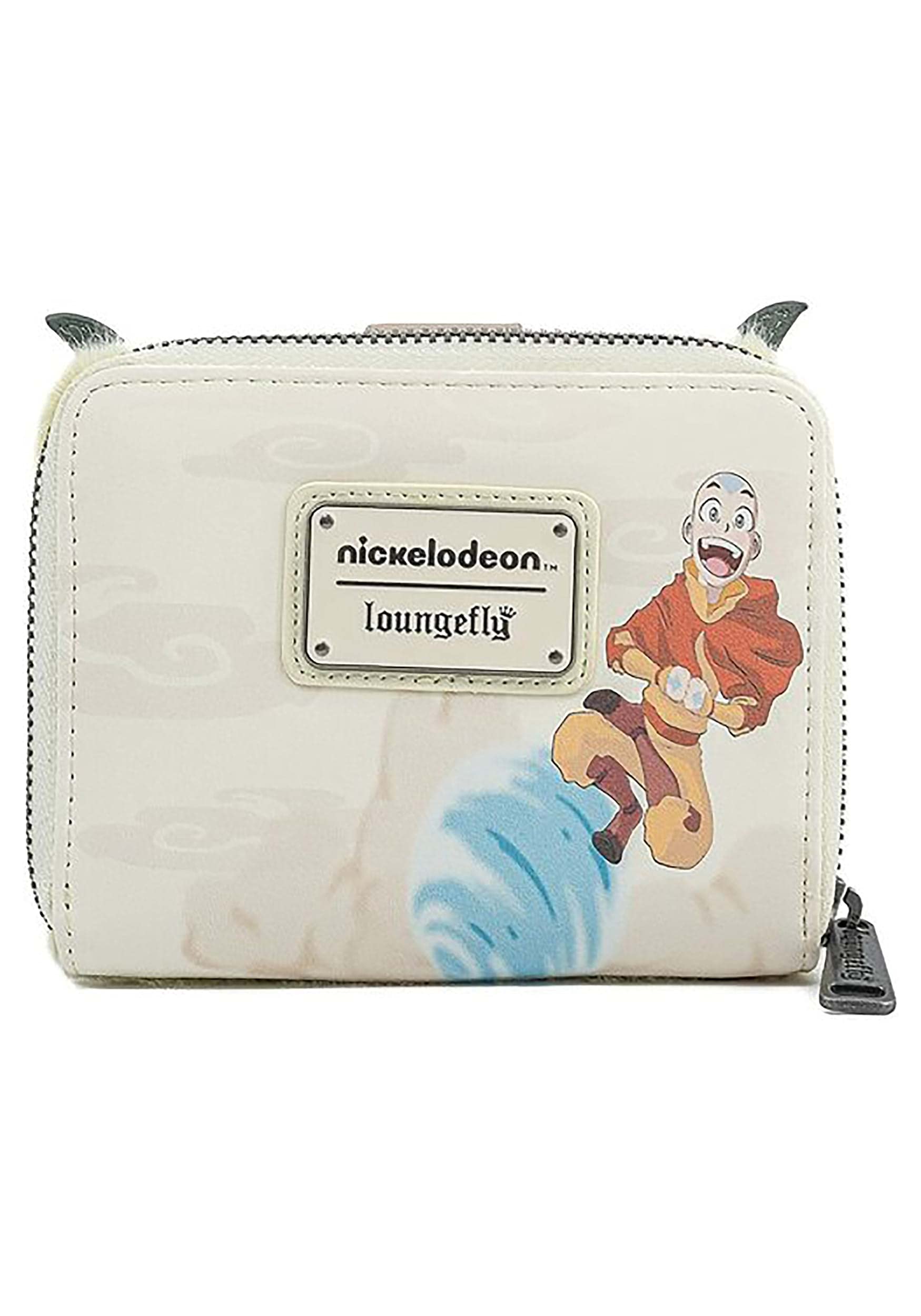 Loungefly Nickelodeon Avatar Aang Appa Plush Zip Wallet