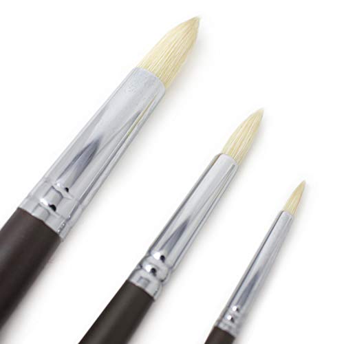 Artway Paintbrush, 3-Piece, Brown