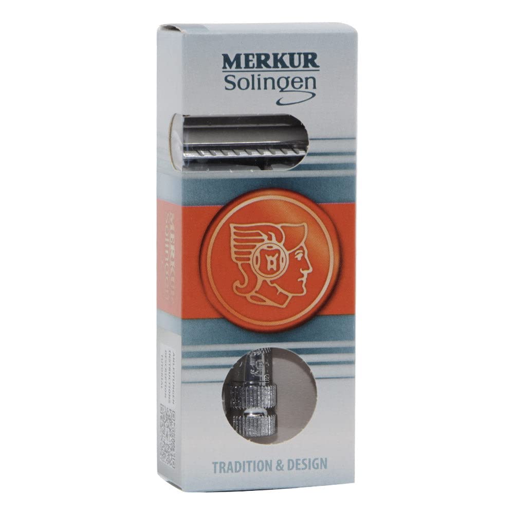 Merkur Slant Bar Double Edge Safety Razor, MK-37001