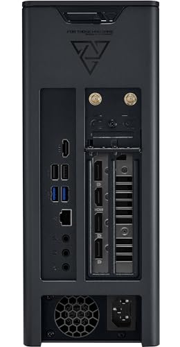 ASUS ROG Gaming Desktop PC, Small Form Factor (Intel i7-13700F 16-Core, GeForce RTX 4070 12GB, 32GB DDR5 RAM, 2x2TB PCIe SSD NVMe SSD (4TB), WiFi 6E, Bluetooth 5.3, Win 11 Home) w/Dockztorm Hub