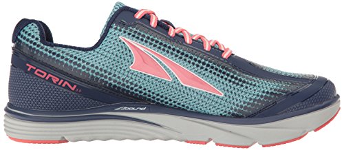 Altra Women's Torin 3.0 Road Running Shoe, Blue/Coral, 6.5 B US