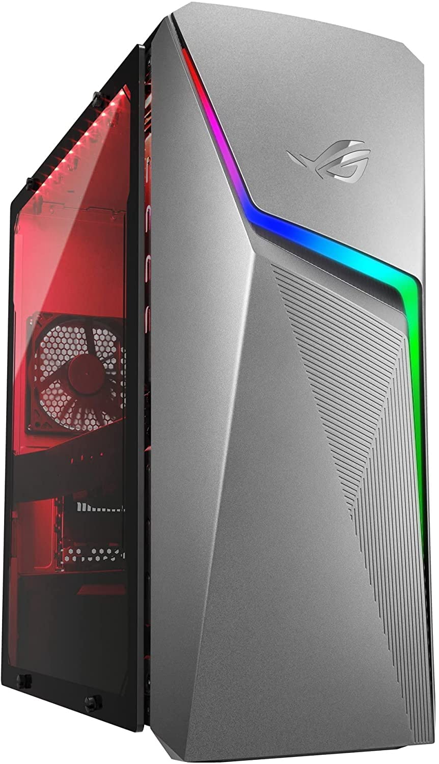 ASUS ROG Strix GL10 Gaming Desktop, AMD Hexa-Core Ryzen 5 3600X Processor, 64GB RAM 2TB SSD, NVIDIA GeForce GTX 1660 Ti 6GB, DisplayPort Bluetooth DTS Audio, Windows 10 Home (32GB RAM|1TB SSD)