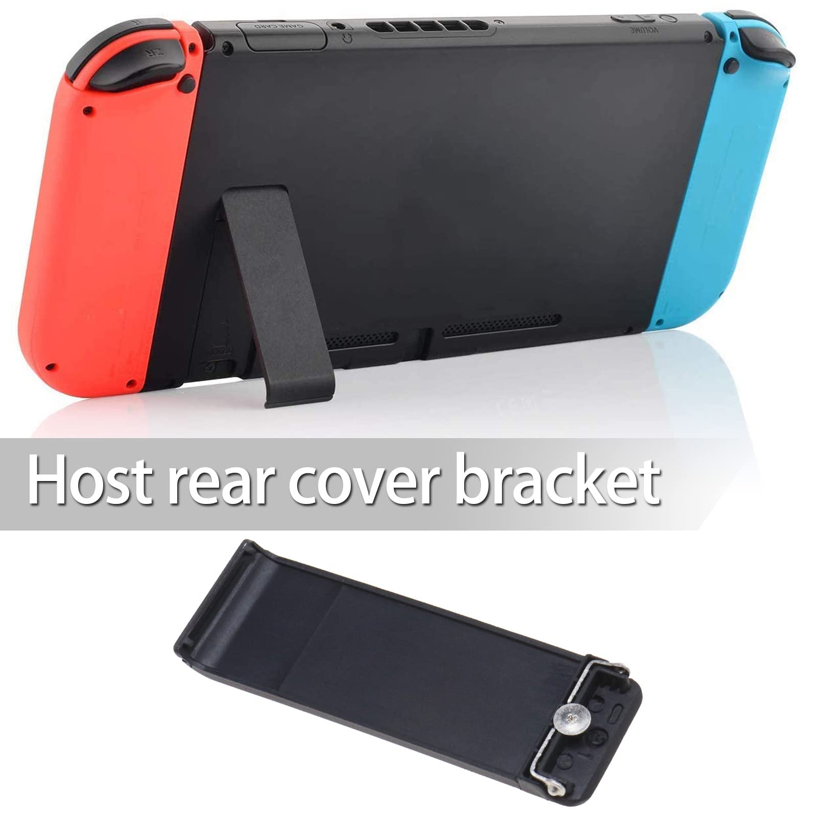 Create idea Kickstand Replacement Part Compatible with Nintenndo Switch Game Console Back Housing Bracket Back Shell Kickstand Holder Mainframe Back Bracket [Video Game]