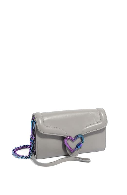 Aimee Kestenberg Lovers Lane Wallet On A Chain - Crossbody Wallet Purse for Women - Removable Strap for Clutch Versatility - Black