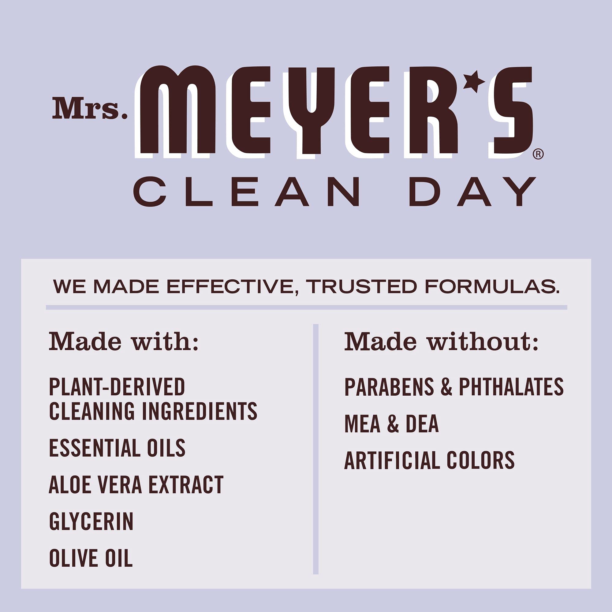 Mrs. Meyer's Clean Day Liquid Hand Soap Refill, Lavender Scent, 33 fl oz (651318)