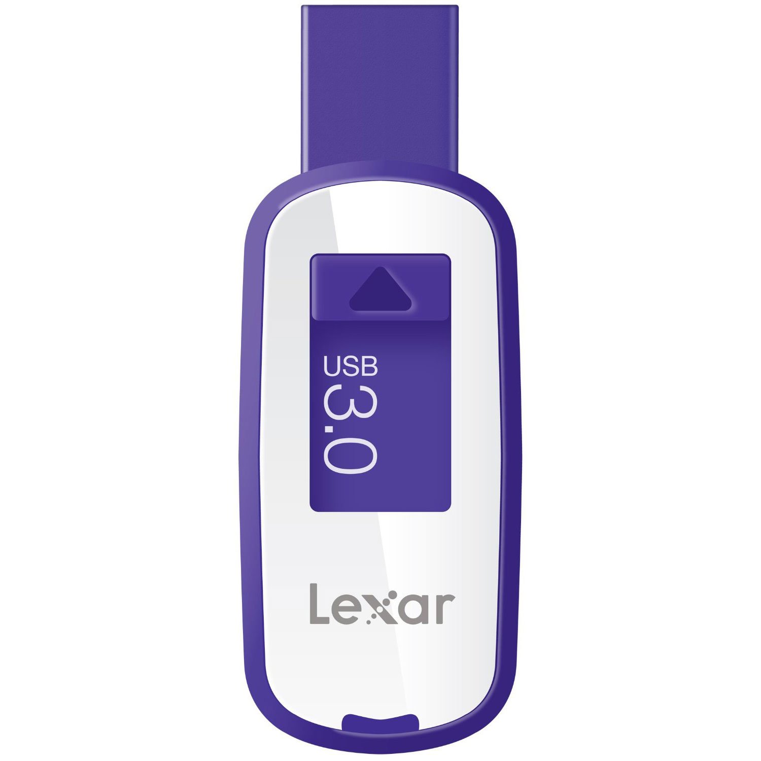 Lexar JumpDrive S23 64GB USB 3.0 Flash Drive LJDS23-64GASBNA (Purple)