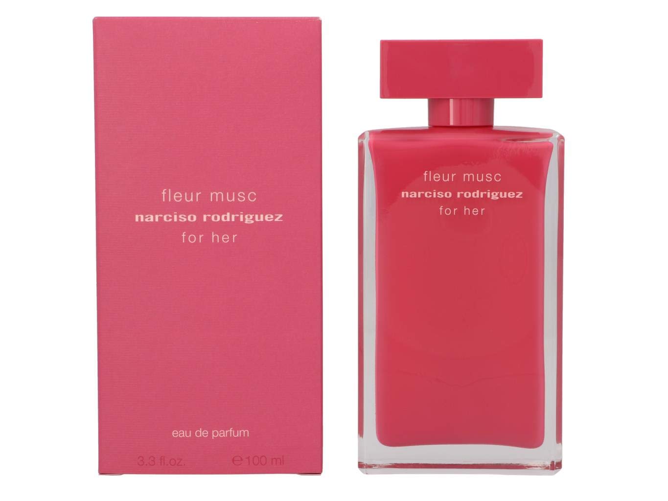 Narciso Rodriguez Fleur Musc for Her 3.3 Ounce Eau De Parfum Spray, 3.3 Ounce