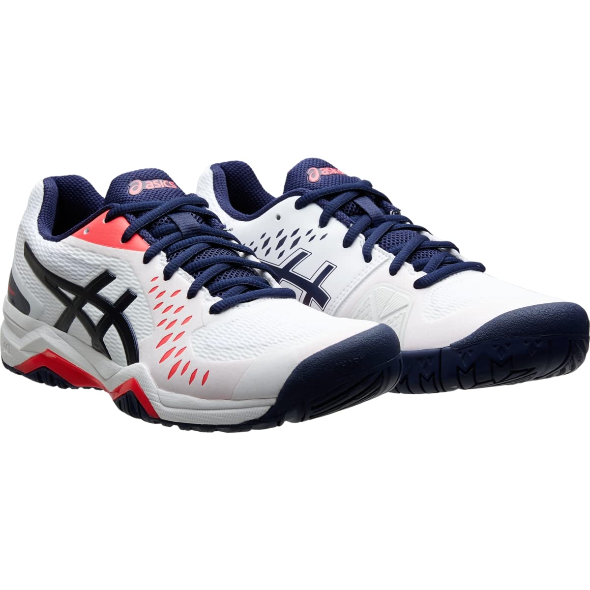 ASICS Women's Gel-Challenger 12 Tennis Shoes, 9, White/Peacoat