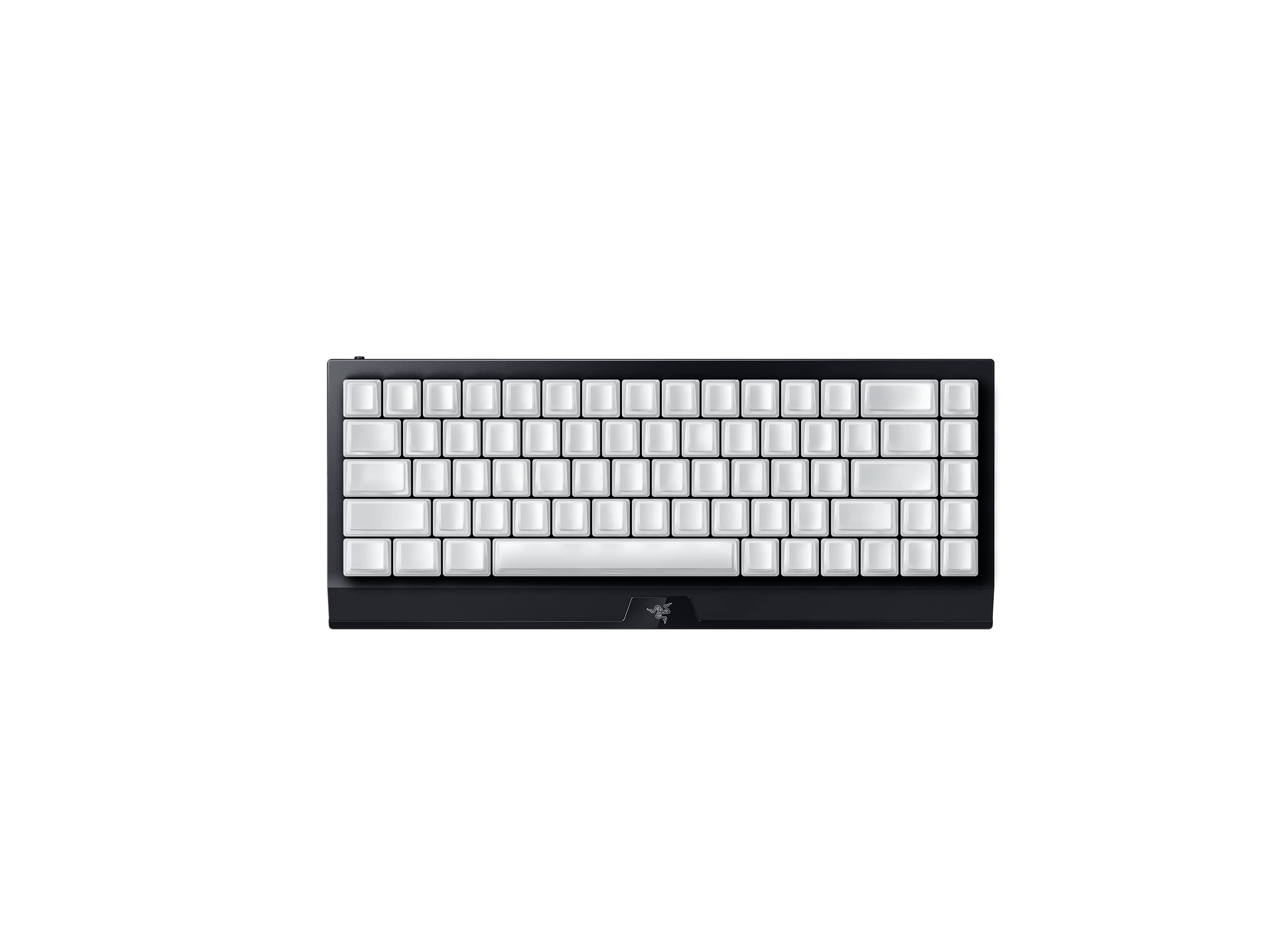Razer BlackWidow V3 Mini HyperSpeed 65% Wireless Mechanical Gaming Keyboard + Phantom Keyboard Upgrade Set Bundle: Green Mechanical Switches - Tactile & Clicky - White