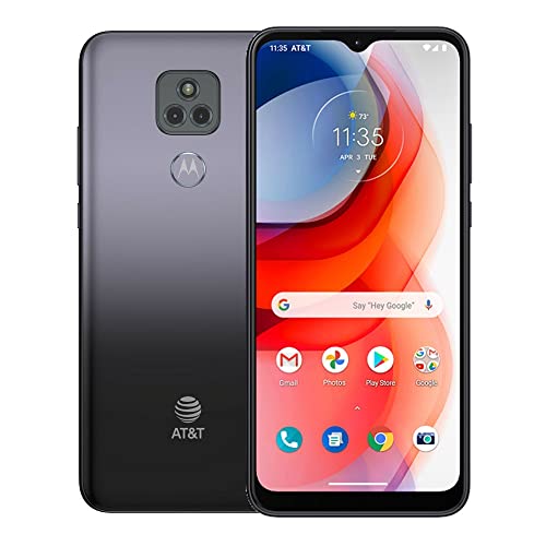 AT&T 4G LTE Motorola G Play (32GB) 2021 - Carrier Locked to AT&T (Renewed)