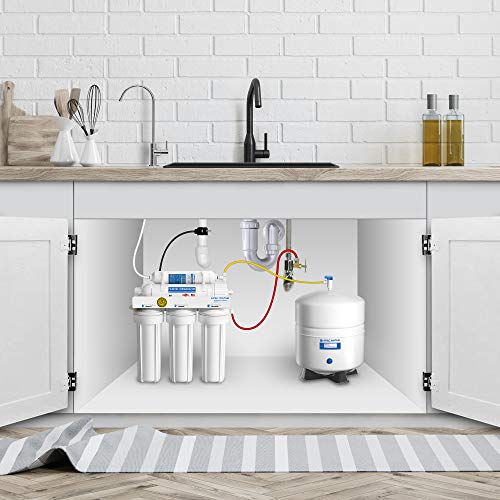 APEC Water Systems Tank-4 4 Gallon Residential Pre-Pressurized Reverse Osmosis Water Storage Tank