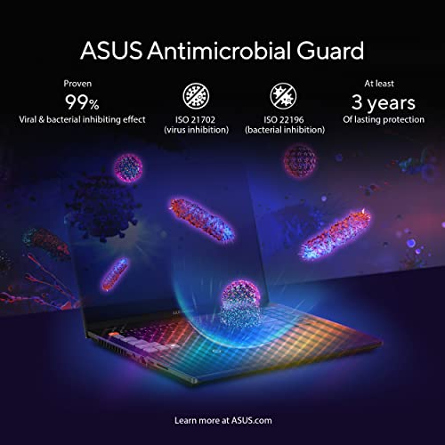 ASUS Vivobook Pro 16X OLED Laptop, 16” 16:10 OLED Display, Intel Core i9-13980HX CPU, NVIDIA® GeForce® RTX™ 4060 GPU, 16GB RAM, 1TB SSD, Windows 11 Home, Earl Grey, K6604JV-ES94