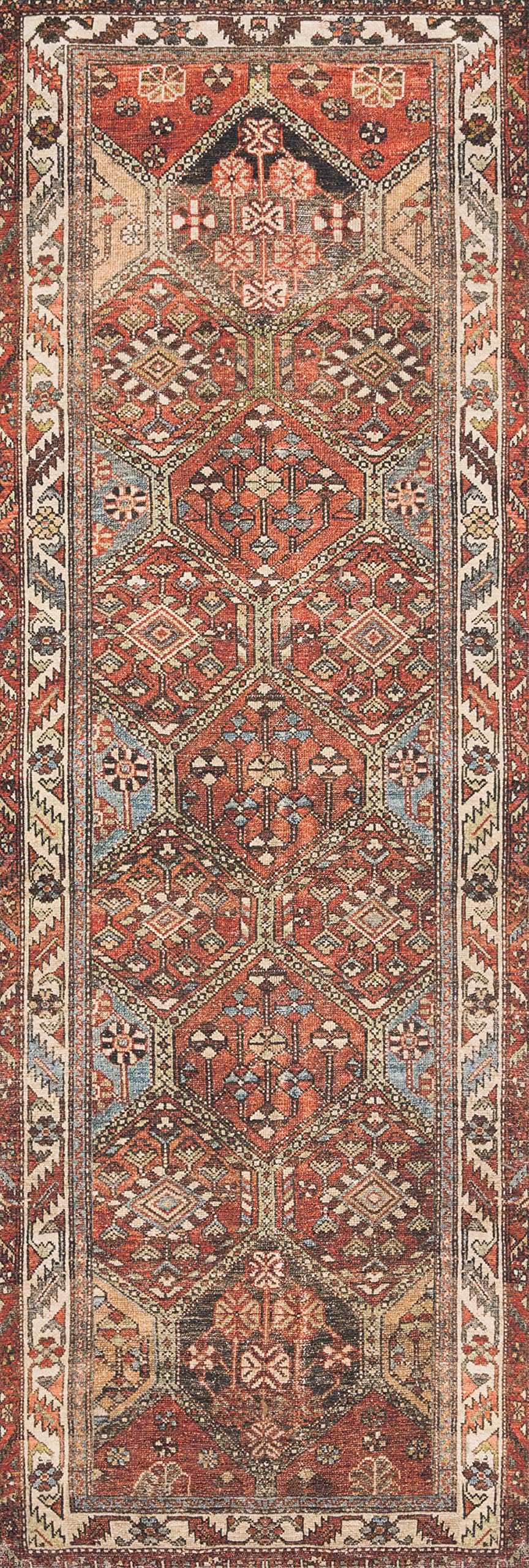 Loloi II Loren Spice/Multi 8'-4" x 11'-6" Area Rug