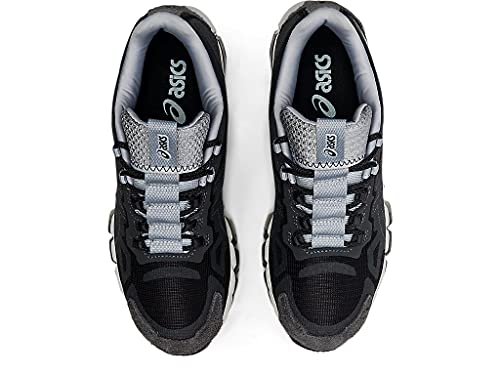 ASICS Women's Gel-Quantum 360 6 Sportstyle Shoes, 9.5, Black/Piedmont Grey