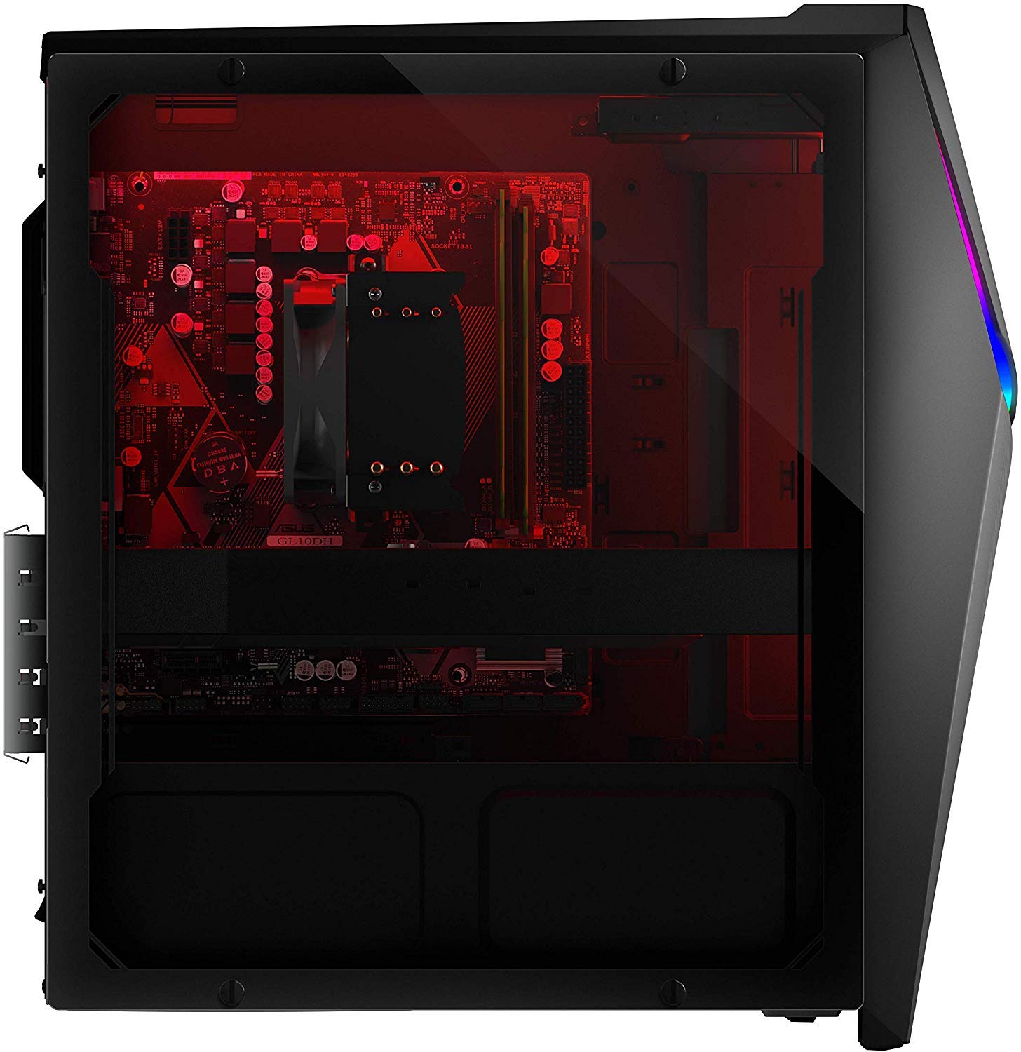 ASUS (Refurbished) ROG Strix GL10DH Gaming and Entertainment Desktop PC (AMD Ryzen 7 3700X 8-Core, 16GB RAM, 512GB SSD + 1TB HDD, RTX 2070 Super, WiFi, 1xHDMI, Win 10 Home) (Renewed)