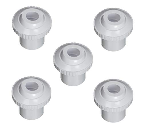 ATIE Pool Spa SP1421D Directional Hydrostream Jet Inside Fitting with 3/4-Inch Opening Eyeball and 1-1/2 Inch Slip Replace Hayward Hydrostream SP1421D Fitting (5 Pack)