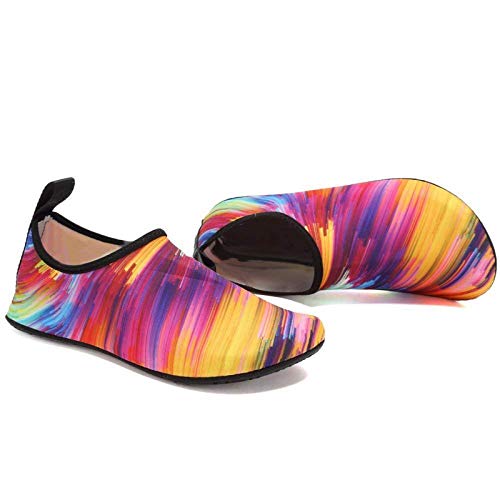 Beach Summer Surf Exercise Water Socks Yoga Outdoor Shoes Couples Swim Women's Womens Go Walk Steady Sneaker Multicolor