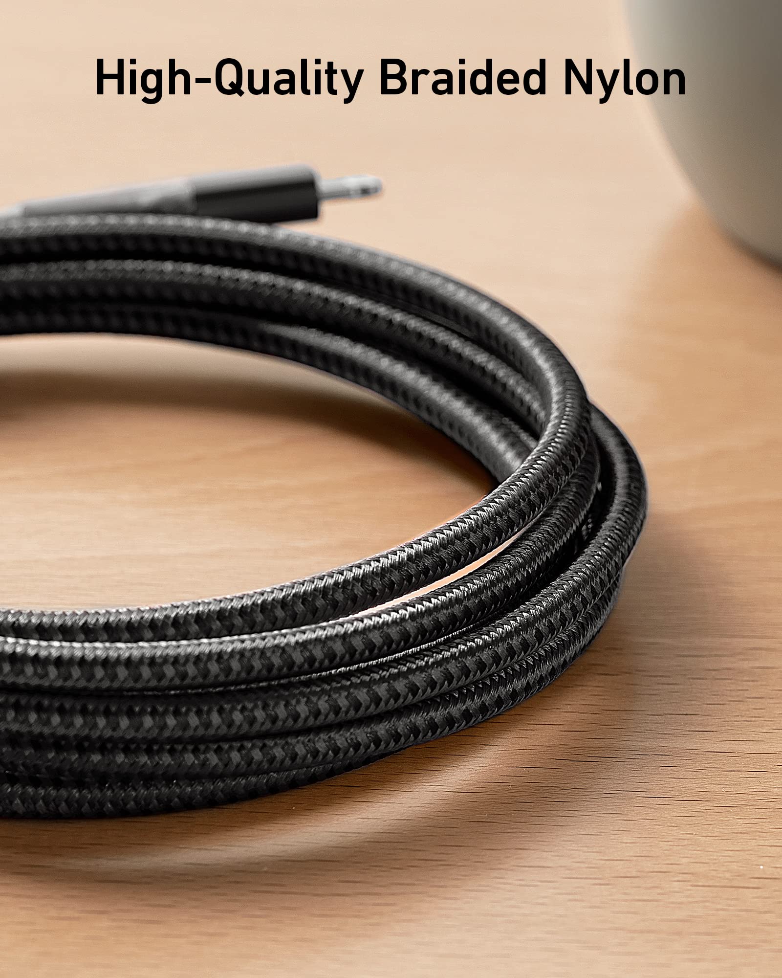 Anker Powerline+ II Lightning Cable 3-Pack (3 ft, 3 ft, 6 ft), MFi Certified for Flawless Compatibility with iPhone 11/11 Pro / 11 Pro Max/Xs/XS Max/XR/X / 8/8 Plus / 7 and More (Black)