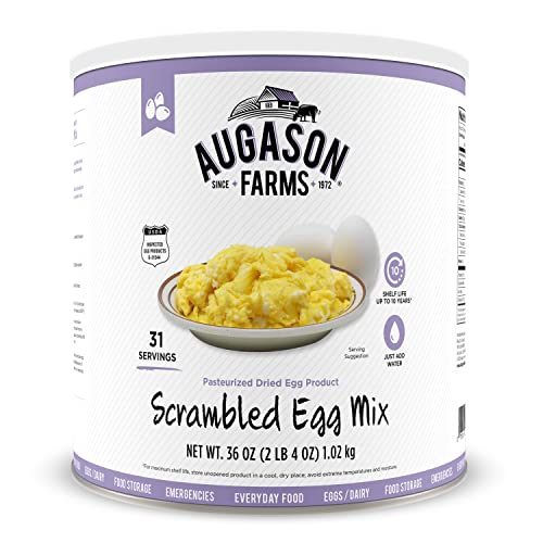 Augason Farms 5-90158 Scrambled Egg Mix, 2 lbs., 4 oz. No. 10 Can (Packaging May Vary)