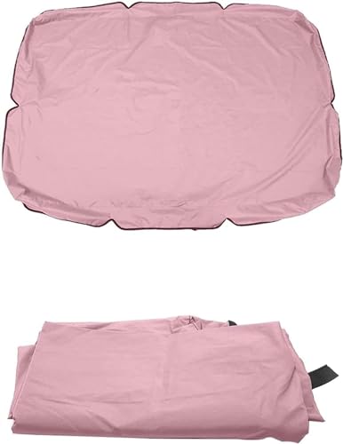 BTURYT Swing Chair Canopy Replacement 2/3 Seater Patio Swing Cover Waterproof UV Resistant Swing Canopy Cover for Garden Outdoor Patio