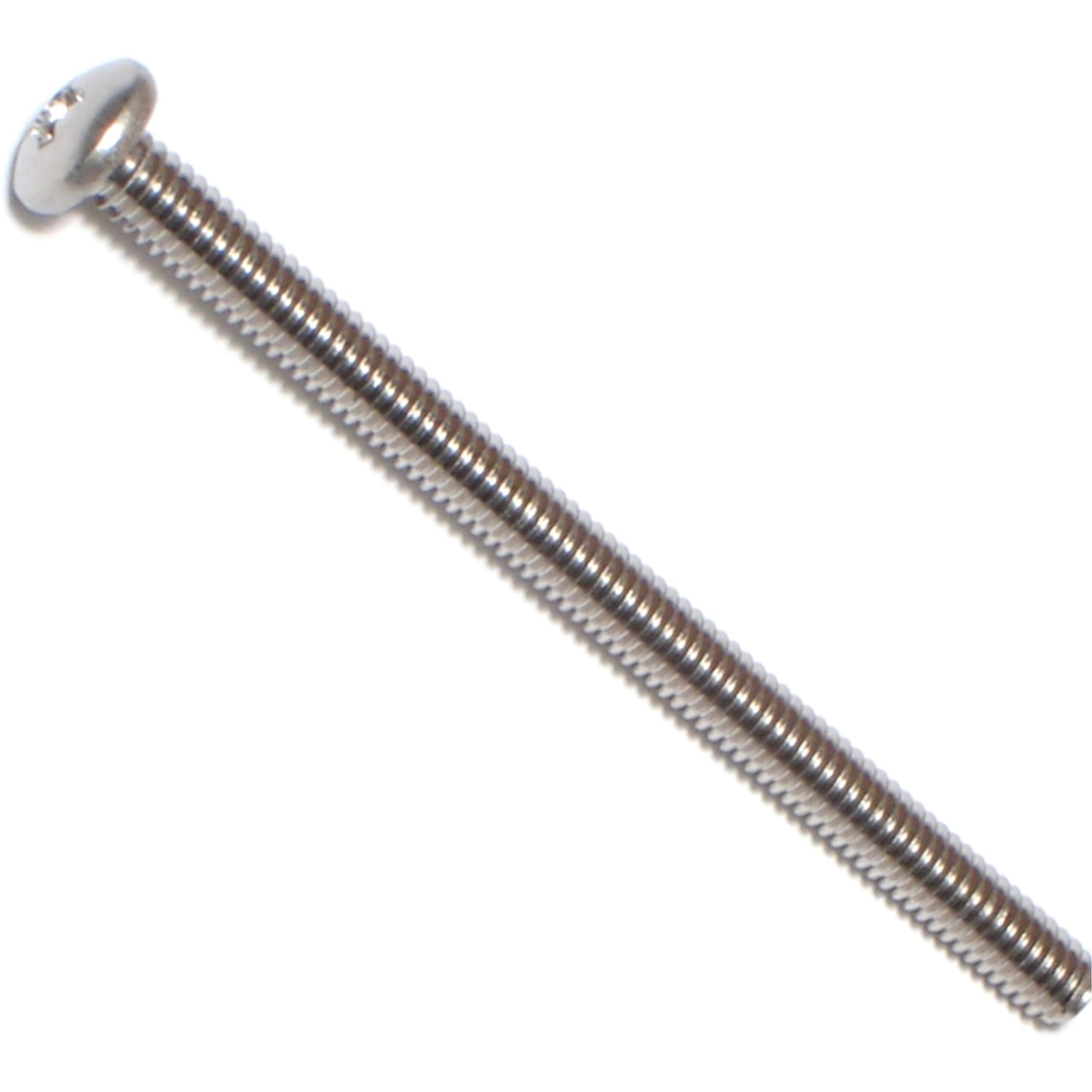 Hard-to-Find Fastener 014973199494 Phillips Pan Machine Screws, 8-32 x 2-1/2-Inch, 35-Piece