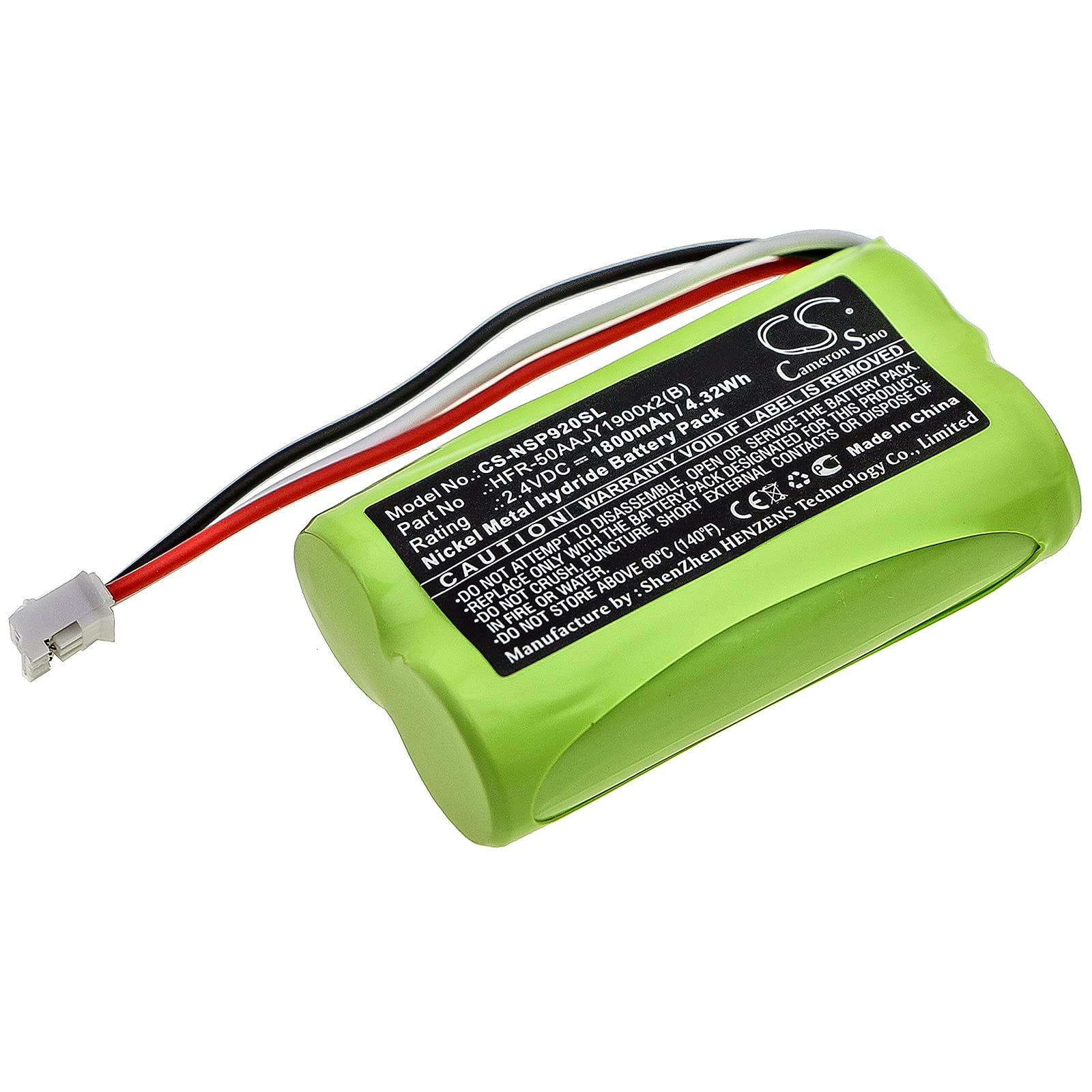 Replace Battery for Nvidia HFR-50AAJY1900x2(B), HRLR15/51 Applicable to P2920, Shield Game Controller, Shield TV Game Controller, High Capacity 1800mAh / 4.32Wh