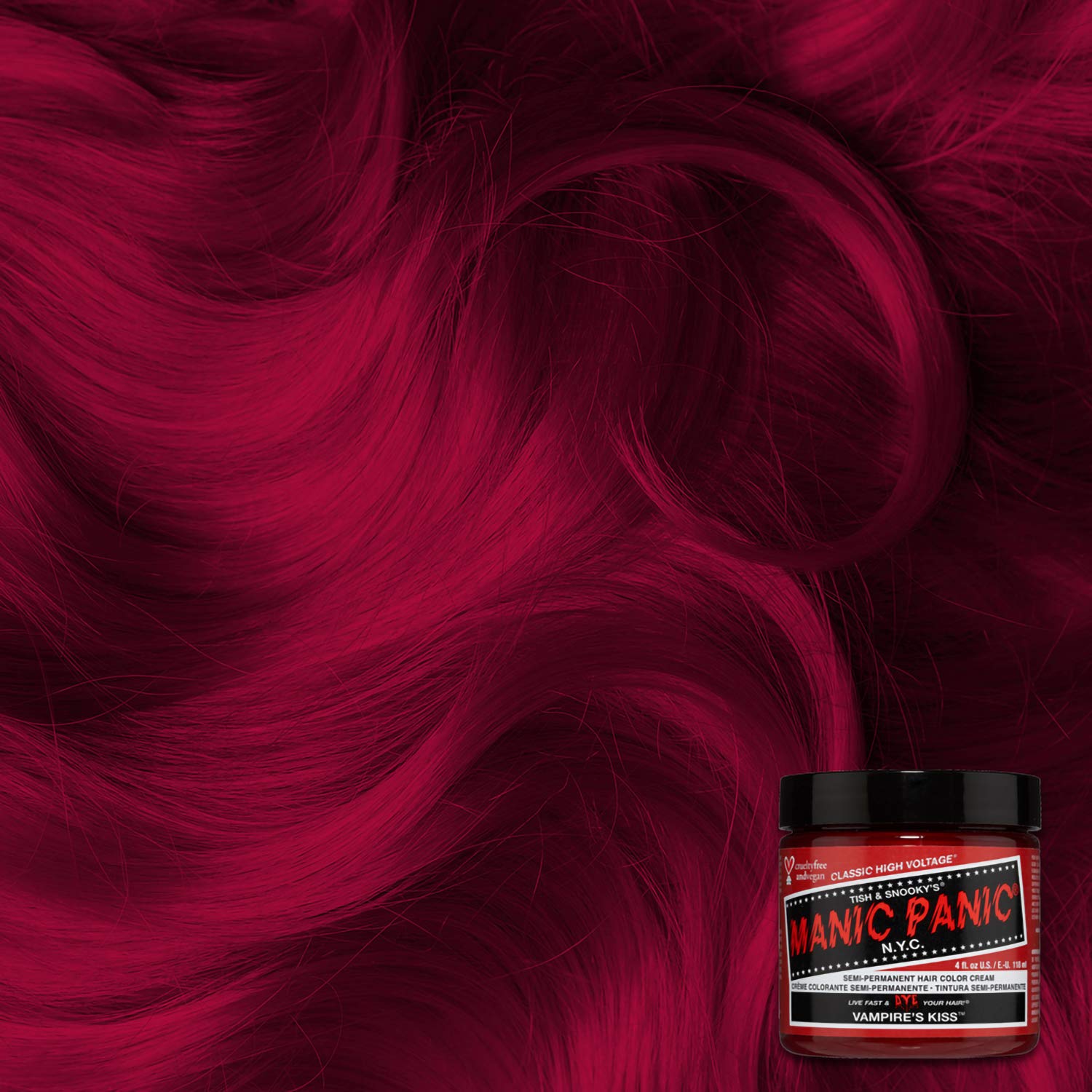 MANIC PANIC Vampires Kiss Hair Dye Classic
