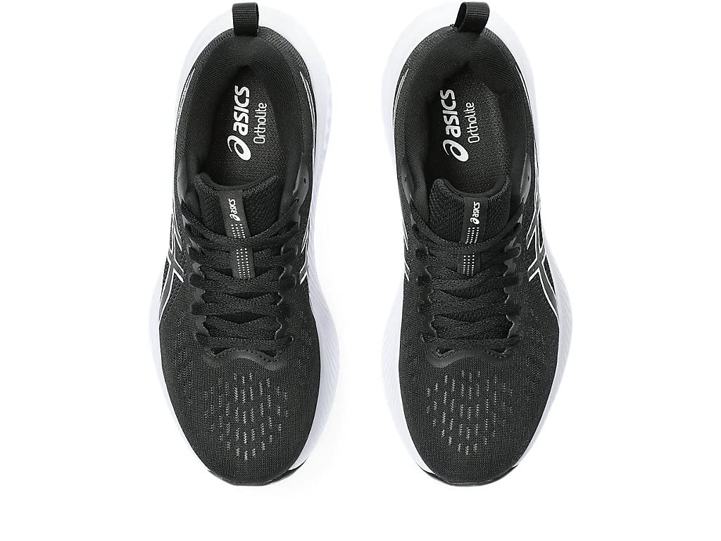 ASICS Women's Gel-Excite 10 Running Shoes, 8, Black/White