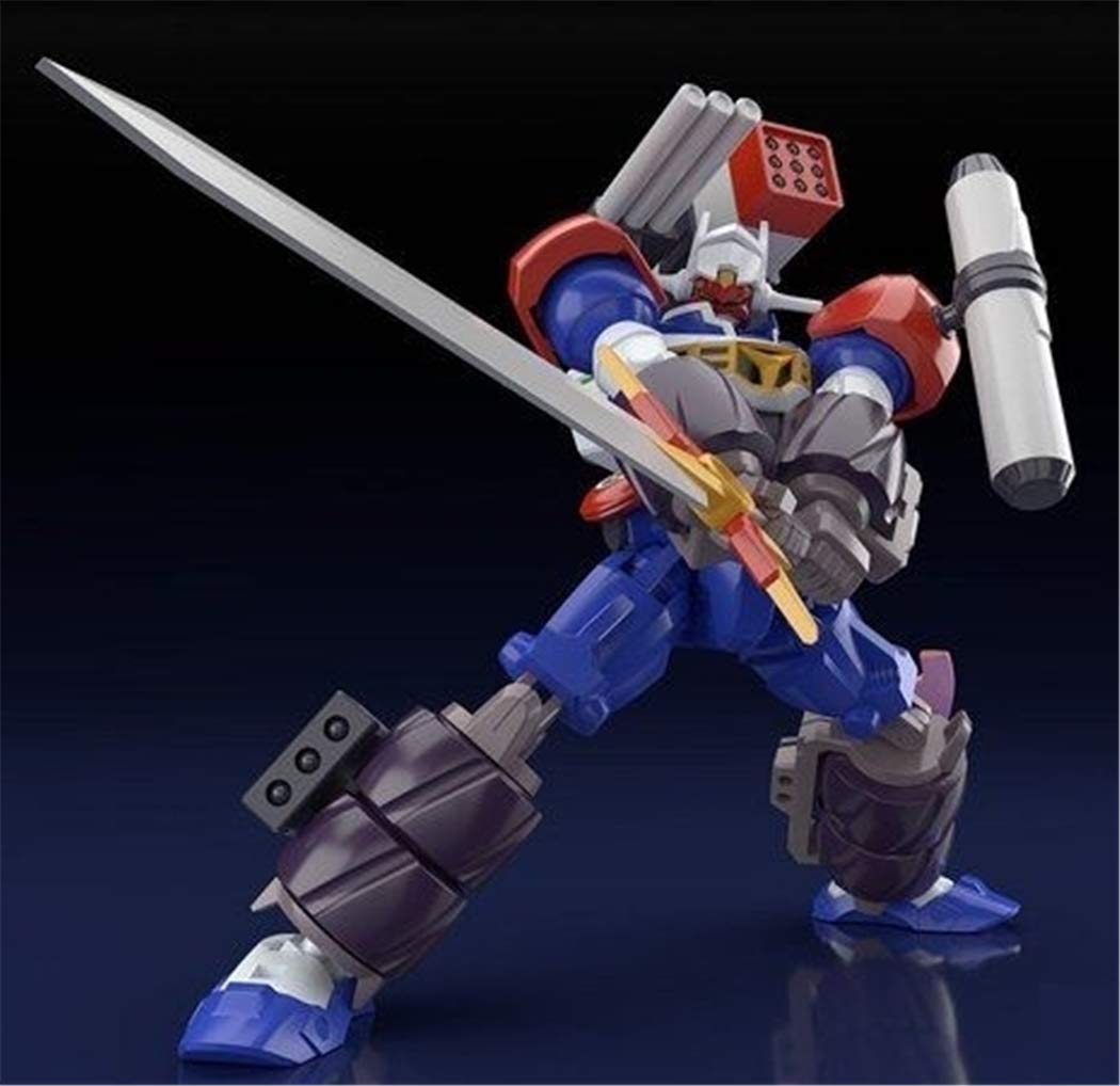 Bandai Shokugan Super Mini PLA Gear Fighter Dendoh Full Armor Dendoh Option Parts & Gatling Boar & Dragon Flare Set
