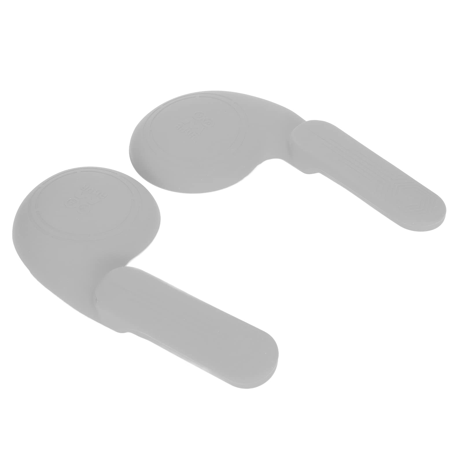 Replacement VR Silicone Earmuffs, Durable Silicone Earmuffs for Quest 2(Grey)