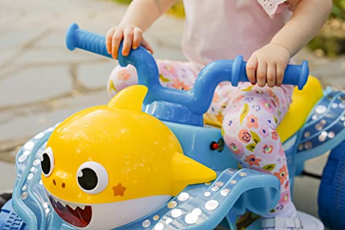 Dynacraft Baby Shark 6-Volt Unisex Kids Ride-on for Age 1.5-3 Years