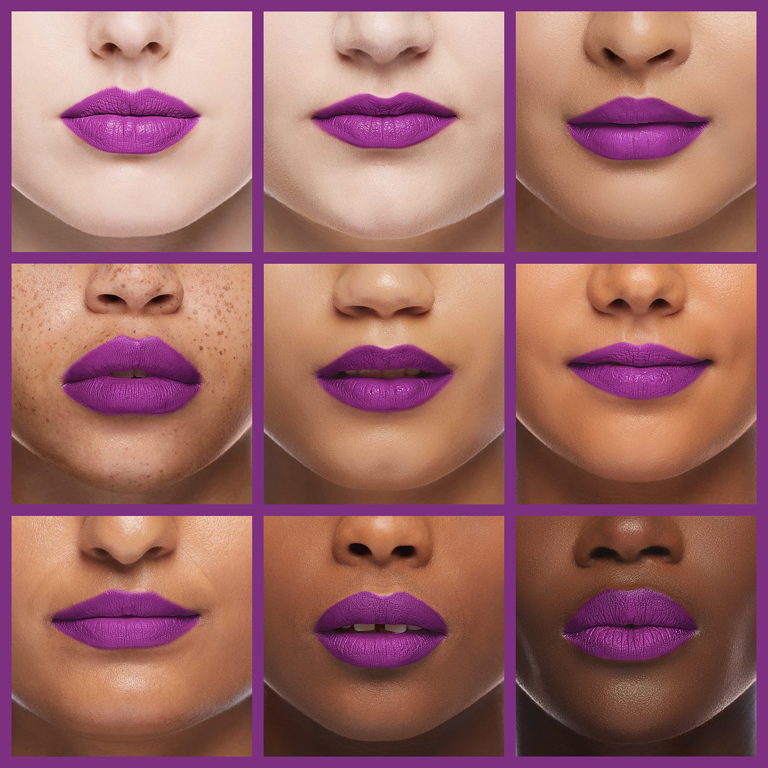 Maybelline Color Sensational Matte Lipstick, Violet Vixen, 1 Tube