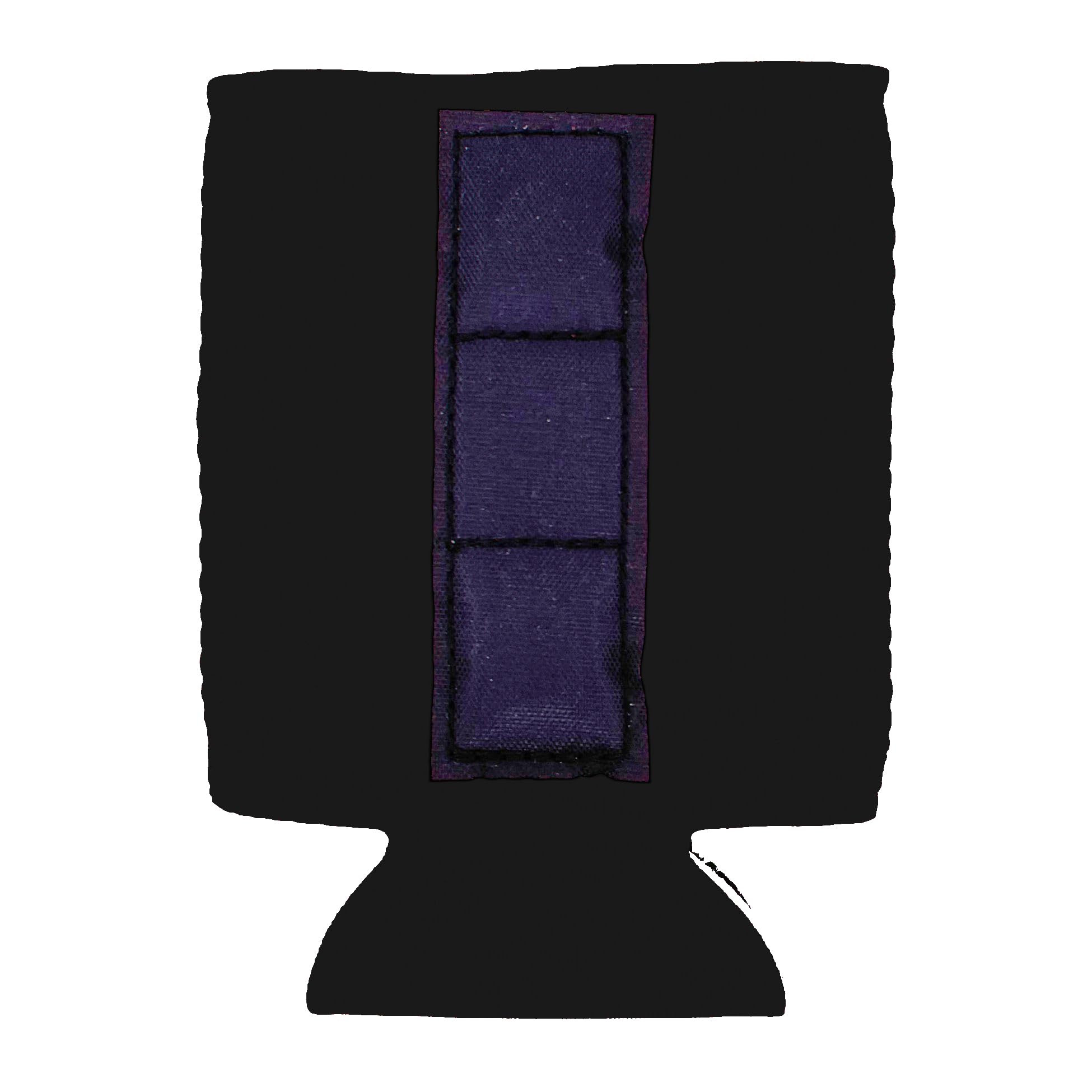 Blank Magnetic Can Coolie (6 Pack Black)