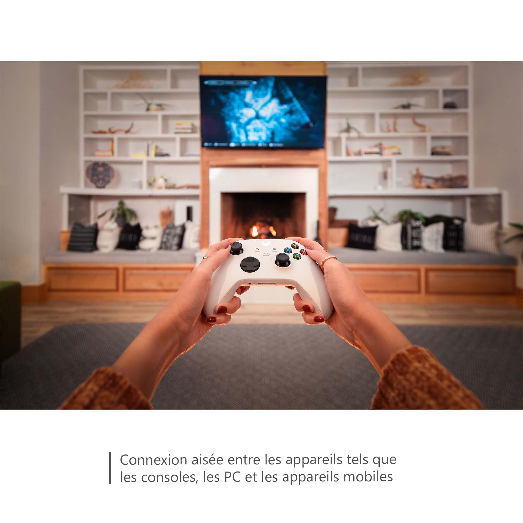 JOYSKY PS4 Controller, Wireless Controller for Playstation 4 with Speaker/Gyro/HD Dual Vibration/Touch Panel/LED Indicator Pro Controller Gamepad for PS4/Slim/Pro Console (White)