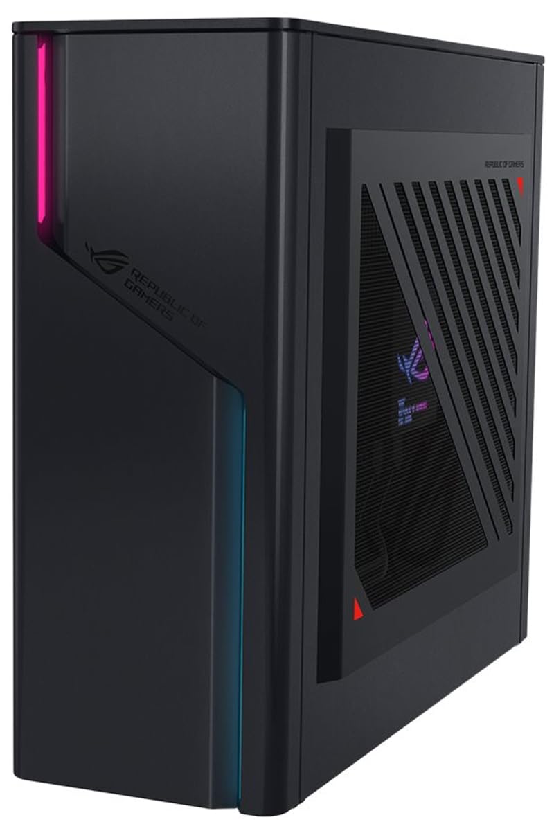 ASUS ROG G22 SFF Gaming Desktop PC (Intel i7-13700F 16-Core, GeForce RTX 3060 Ti 8GB GDDR6, 32GB DDR5 4800MHz RAM, 1TB PCIe SSD, RGB KYB, WiFi 6, 3 Display Port, Win 11Pro) w/Dockztorm Dock