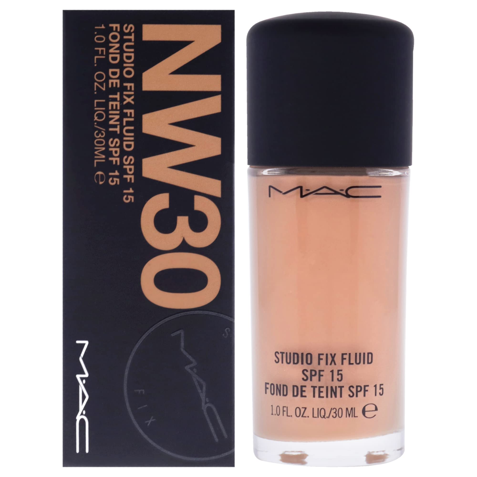 M.A.C. Studio Fix Fluid Foundation SPF 15 NW30,1 Fl Oz (Pack of 1)