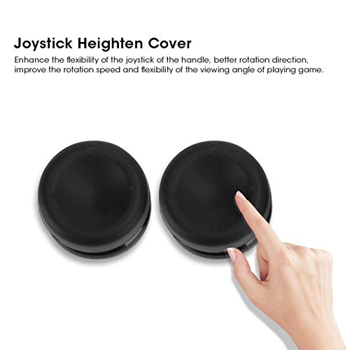 Joystick Heighten Cover, Convenient Joystick Cover 5Set Silicone for Game Machine Gamepad