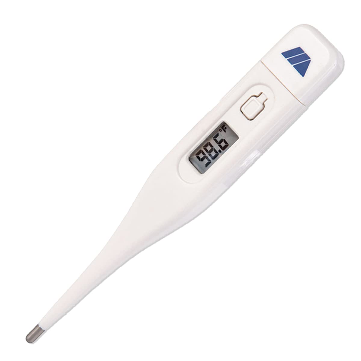 MABIS 60 Second Thermometer Kit, Dual Scale (Fahrenheit & Celsius) Digital Thermometer for Adults and Kids, Oral, Rectal, and Underarm Thermometer, Includes 5 Probe Covers, Case and Battery