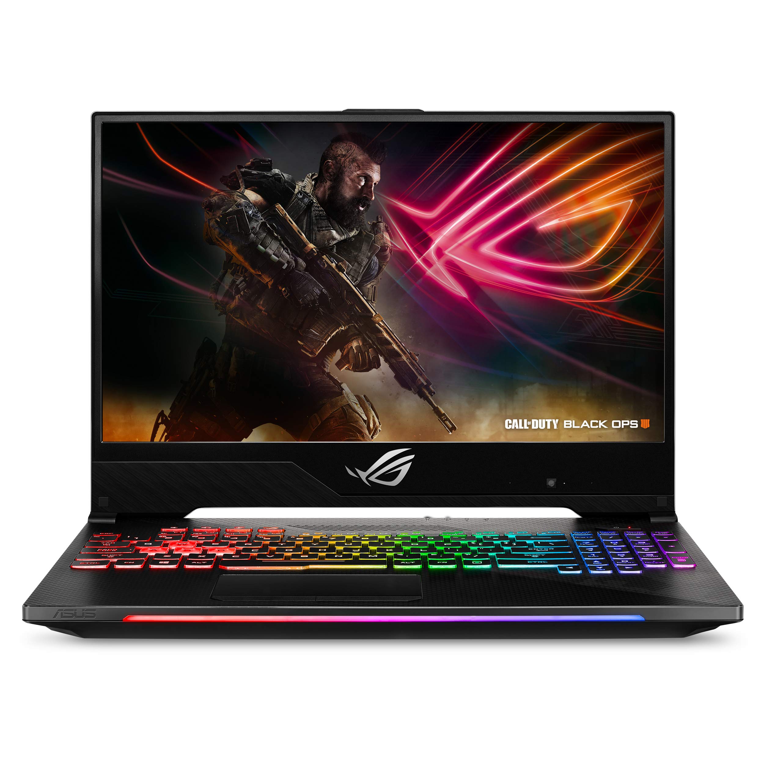 ASUS ROG Strix SCAR II Slim Gaming Laptop GL504, 15.6” 144Hz IPS Type, NVIDIA GeForce GTX 1070, Intel Core i7-8750H Processor, 16GB DDR4, 256GB PCIe SSD + 1TB SSHD, Windows 10 Home - GL504GS-DS74