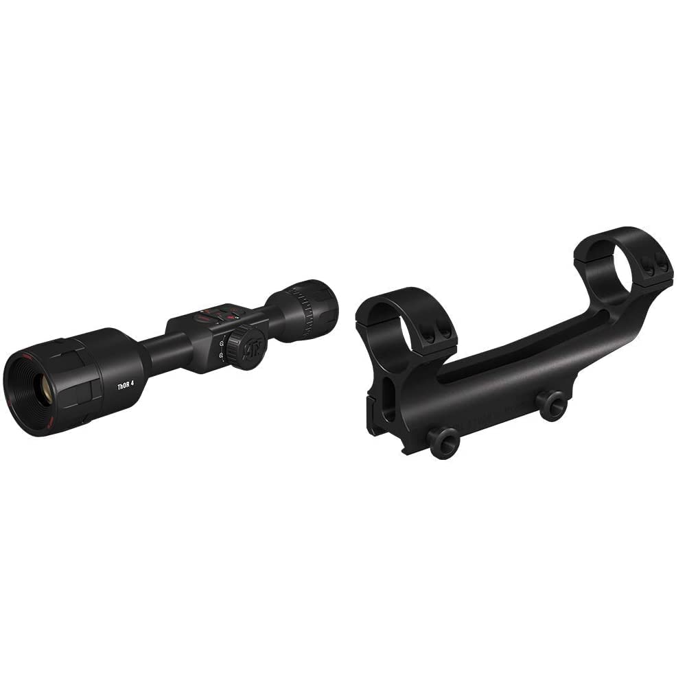 ATN Thor 4 Thermal Rifle Scope Bundle with Quick Detach Mount