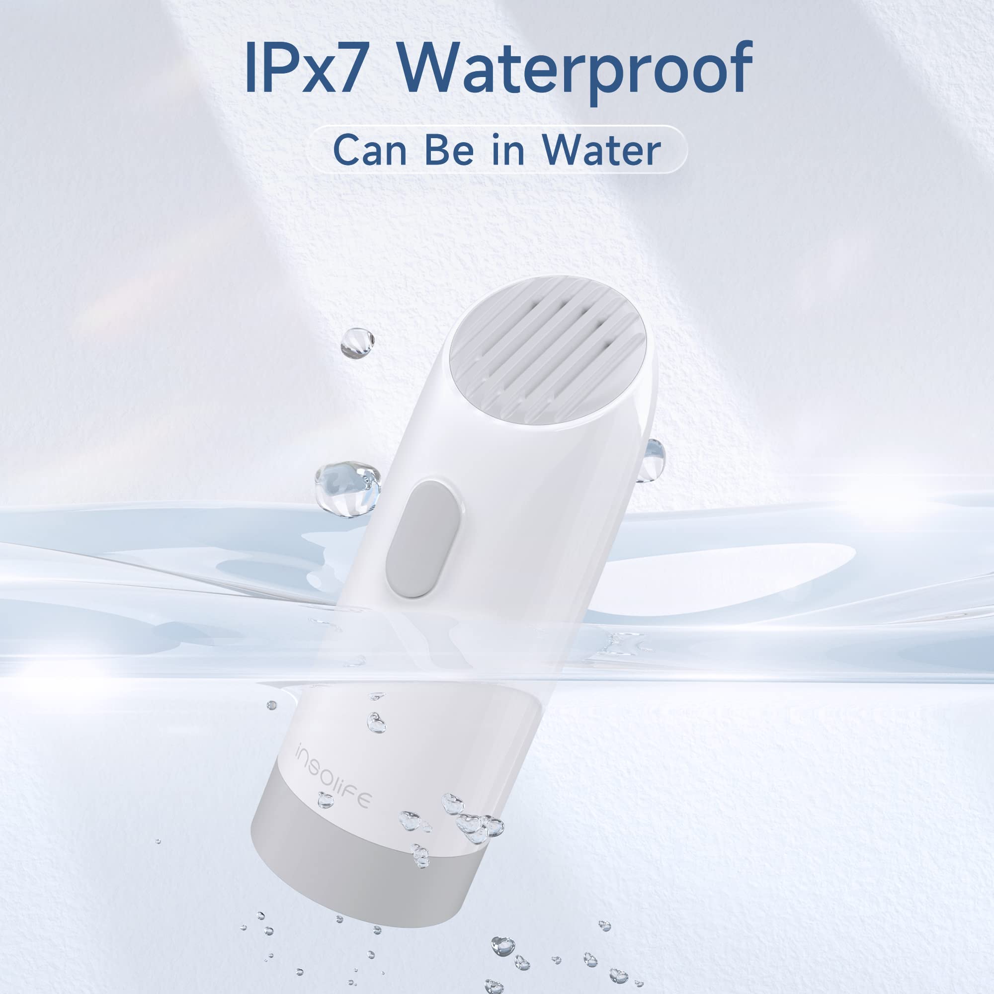 Insolife 2 Pack Portable Bidet for Travel, High Pressure Electric Rechargeable Handheld Personal Bidet on the Go for Hygiene Cleaning, Postpartum & Baby Care, ElderCare