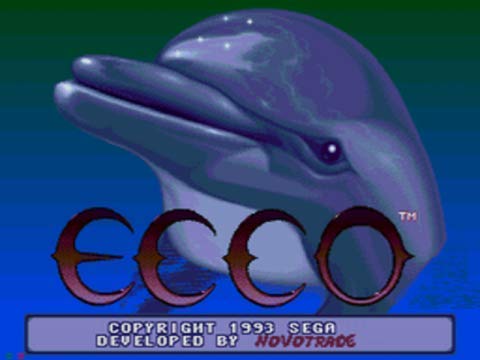 Ecco the Dolphin (Sega Genesis) - Reproduction VIdeo Game Cartridge