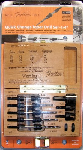 Big Horn 18939#11 5pc. Countersink Set W. L. Fuller 10393011C